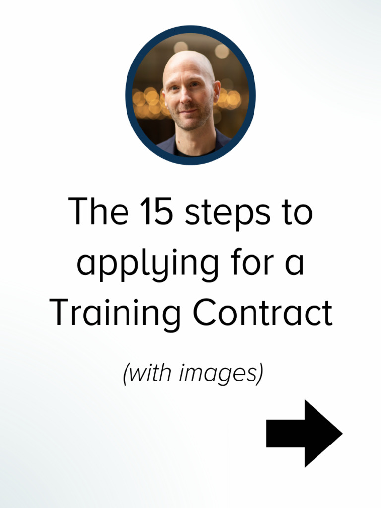 The 15 Step Guide To Training Contract Application Forms 1694422733 | PDF