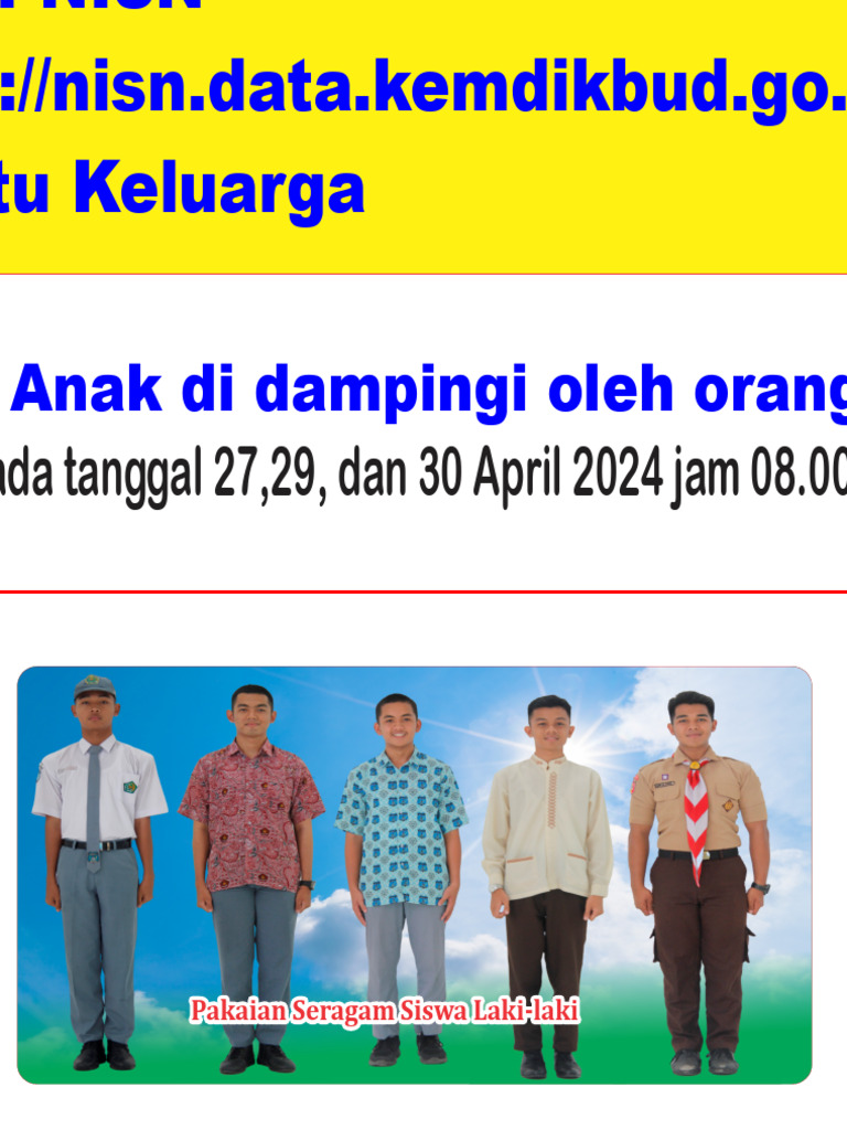 Pengumuman SNPT 2024 untuk Siswa | PDF