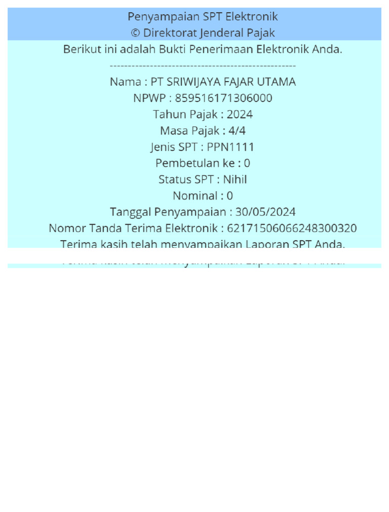 Pajak April Sfu | PDF