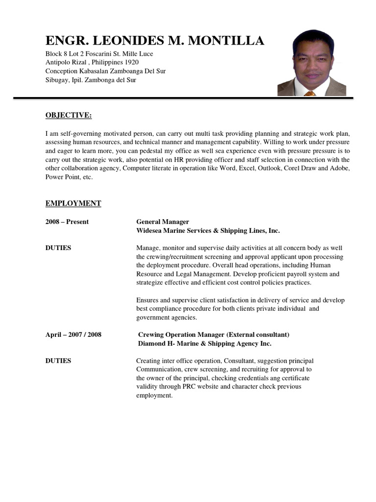 LEO CV's Updated | PDF | Oil Tanker | Pump