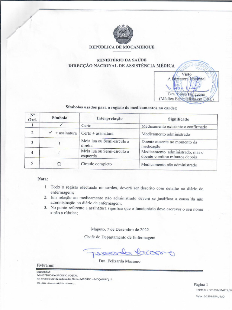 Simbologia Cardex Dez 2022 | PDF