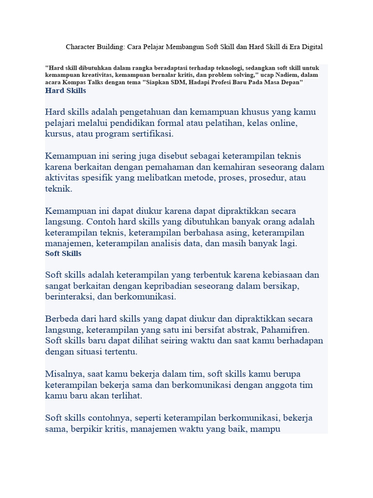 Character Building | PDF