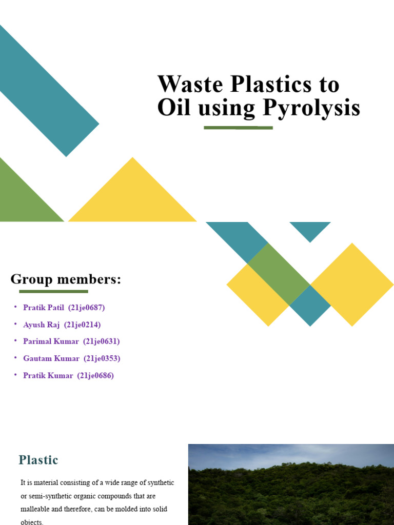 G11 Final | PDF | Pyrolysis | Plastic