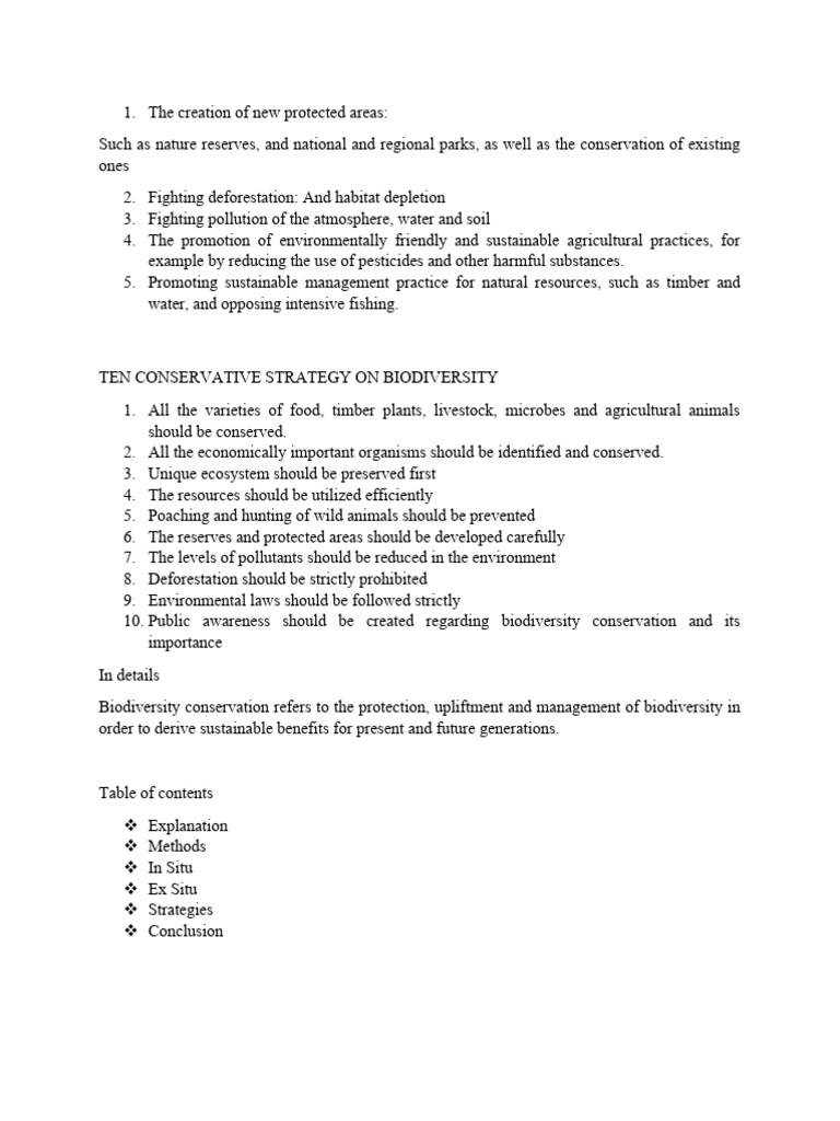 The Creation of New Protected Areas | PDF | Conservation Biology ...