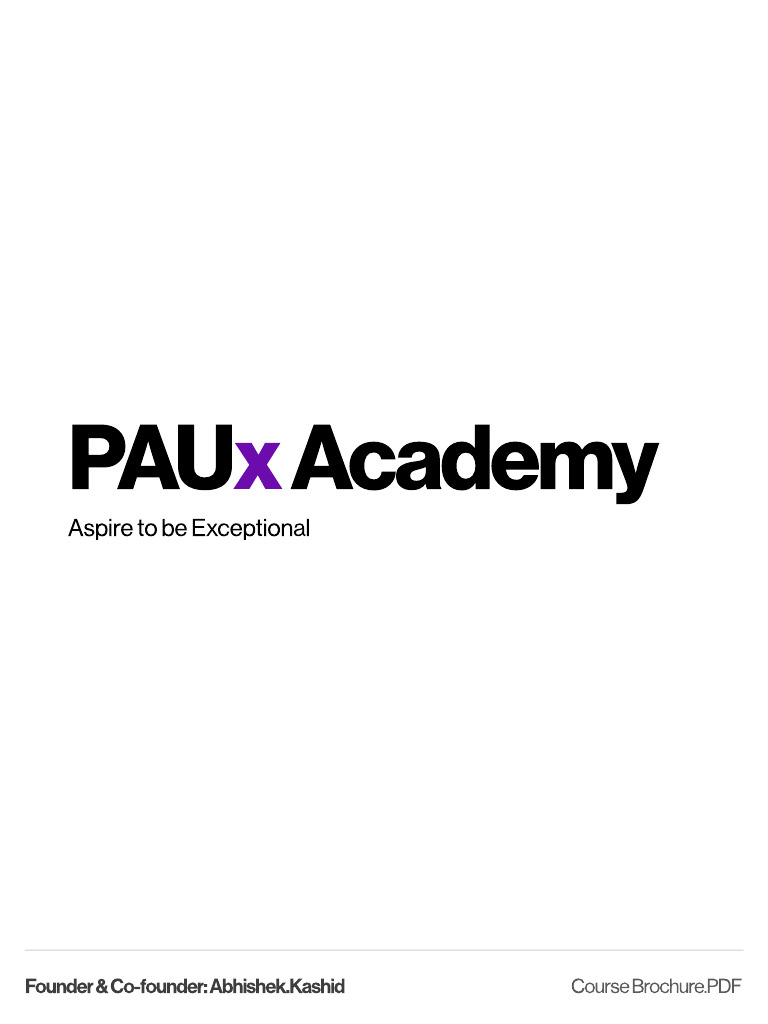UI/UX Design Course Overview | PDF | Mentorship | Usability