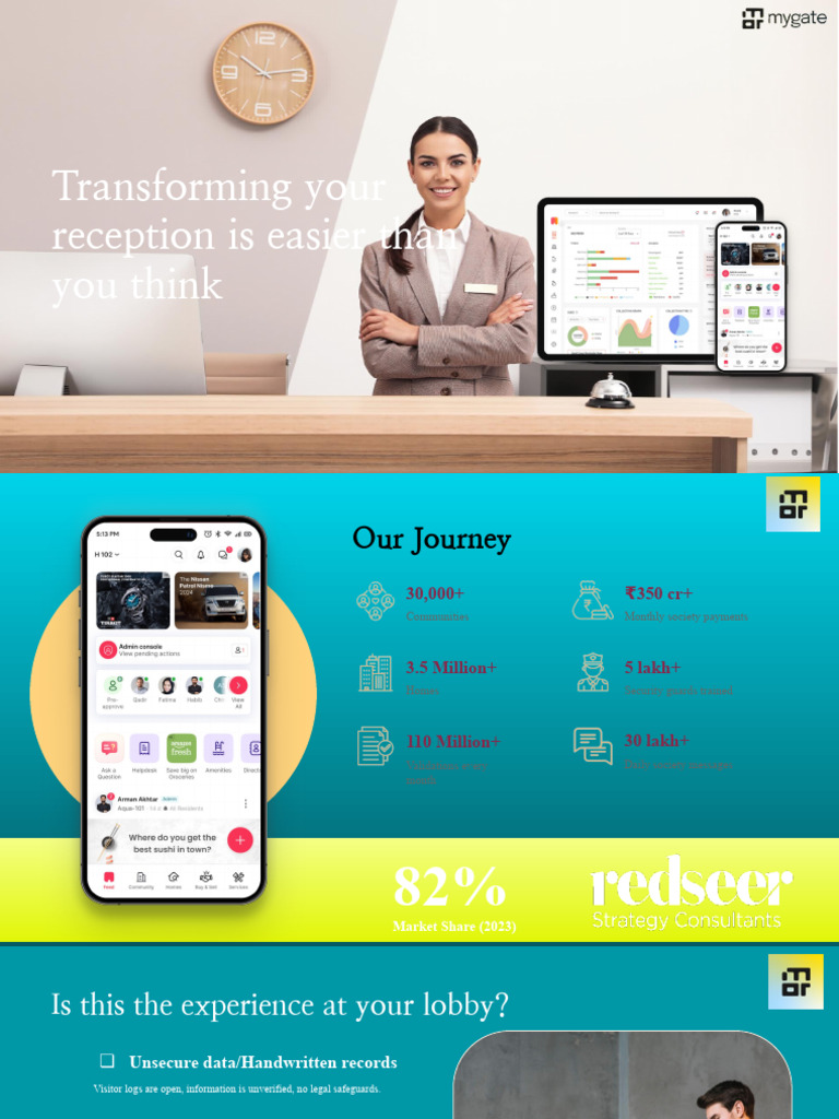 MyGate Revised Business Deck | PDF | Qr Code | Mobile App