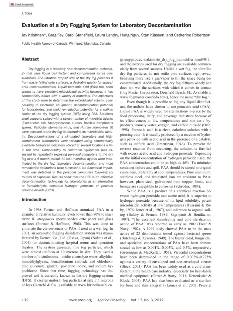 Evaluation-of-a-Dry-Fogging-System-for-Laboratory-Decontamination | Download Free PDF ...