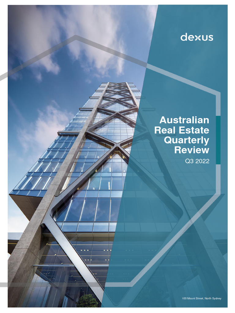Australian Real Estate Quarterly Review Q3 2022-1 | PDF | Cost Of ...