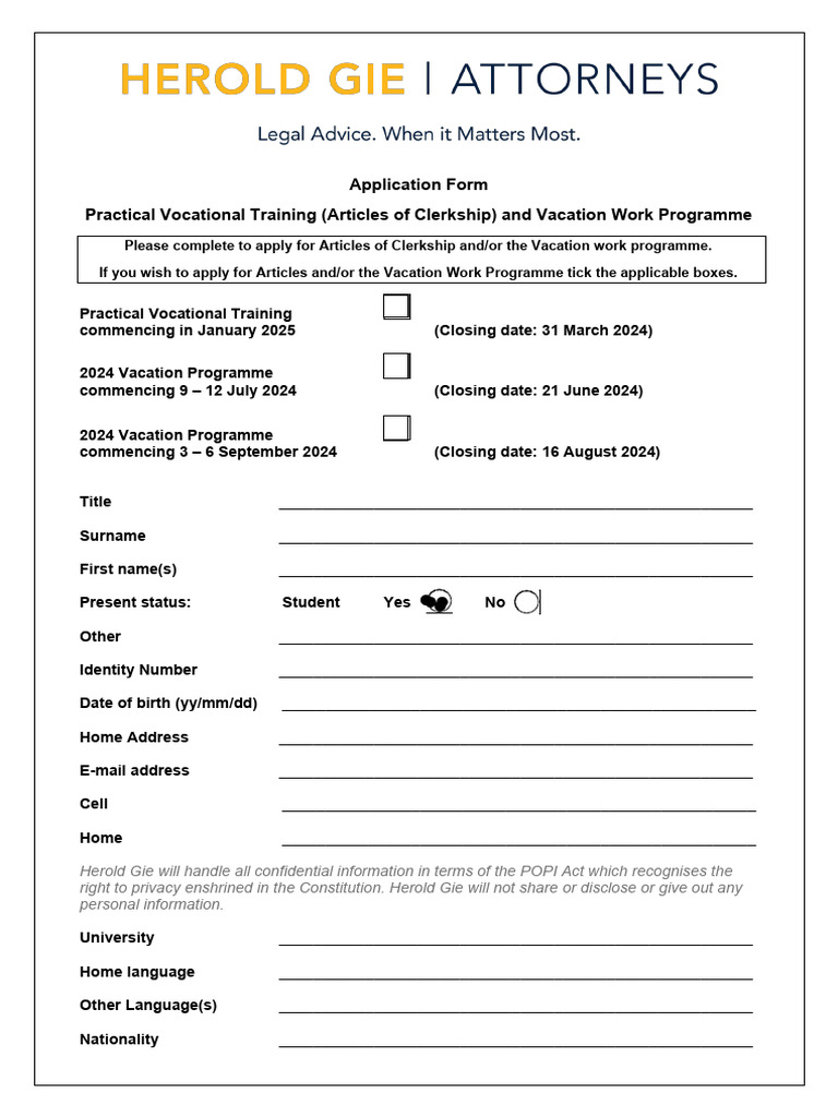 Application Vacation Programme Updated 26 11 2023 Web 2 Pdf Justice