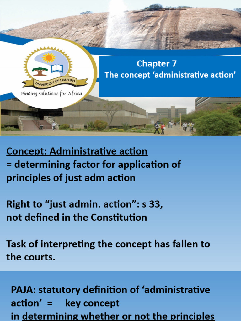 PP Burns 2020 Chapter 7 - Administrative Action | PDF | Common Law ...