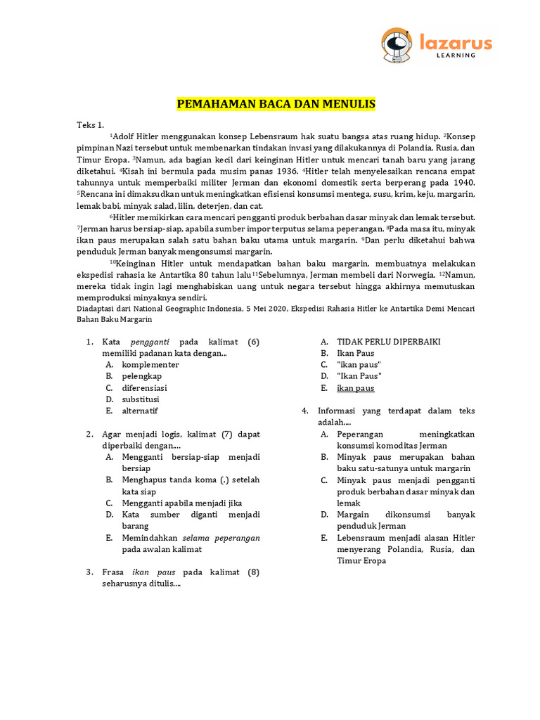 Paket PBM Dan PPU 016 | PDF