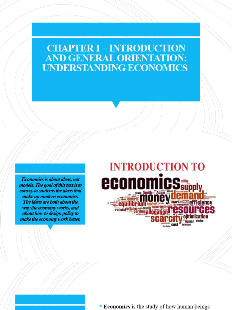 Chapter 1 Introduction and General Orientation | PDF | Microeconomics ...