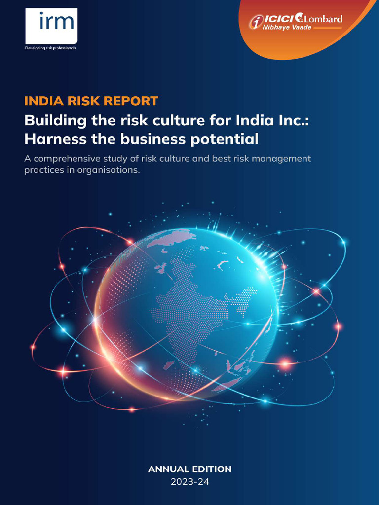 Icici Lombard Irm India Risk Report 2023 - 2 | PDF | Cost Of Living | Risk
