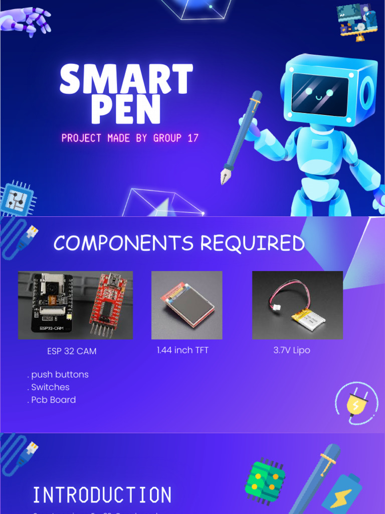 ESP32-CAM Smart Pen: OCR & Math Features | PDF | Electronics ...