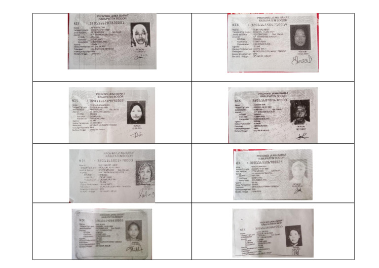 Data KTP Saluyu 2 | PDF