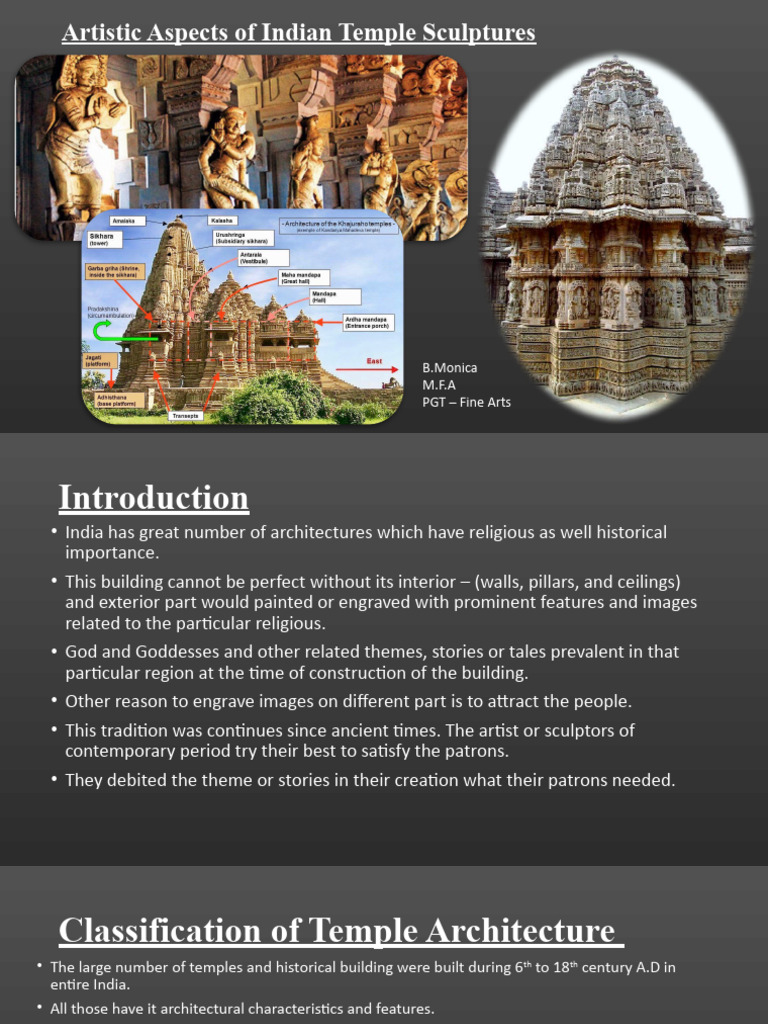 Artistic Aspects of Indian Temple Sculpture | PDF | Religion & Spirituality