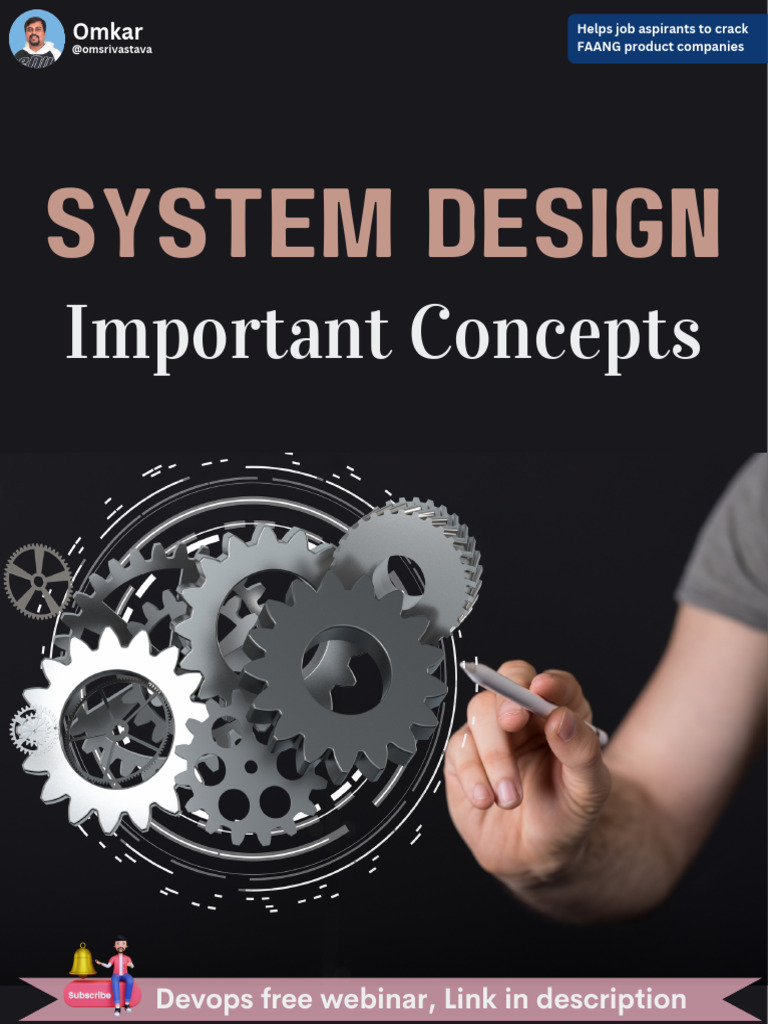 System Design Interview Prep | PDF | Cache (Computing) | No Sql
