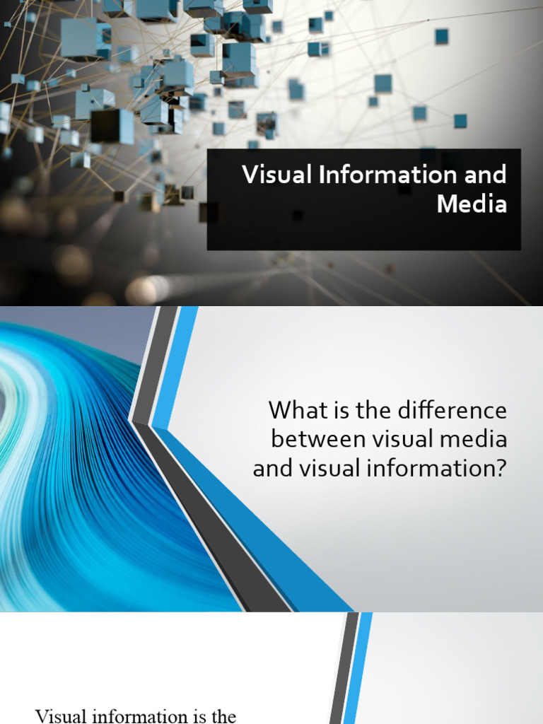 Understanding Visual Media and Design | PDF | Composition (Visual Arts) | Vision