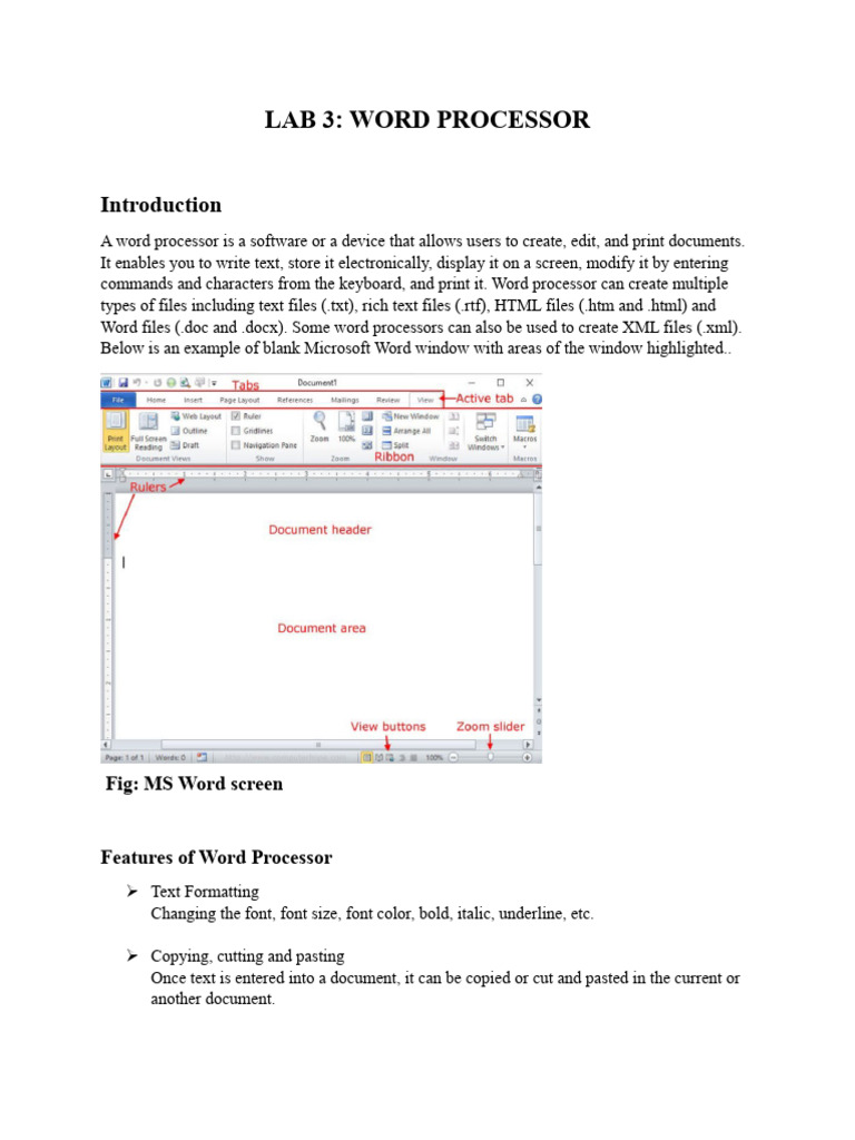 word processing | Download Free PDF | Microsoft Word | Software word processing | Download Free PDF | Microsoft Word | Software