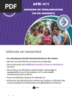 Graad 9 Afrikaans EAT Kom Ons Oefen Die Infinitief | PDF