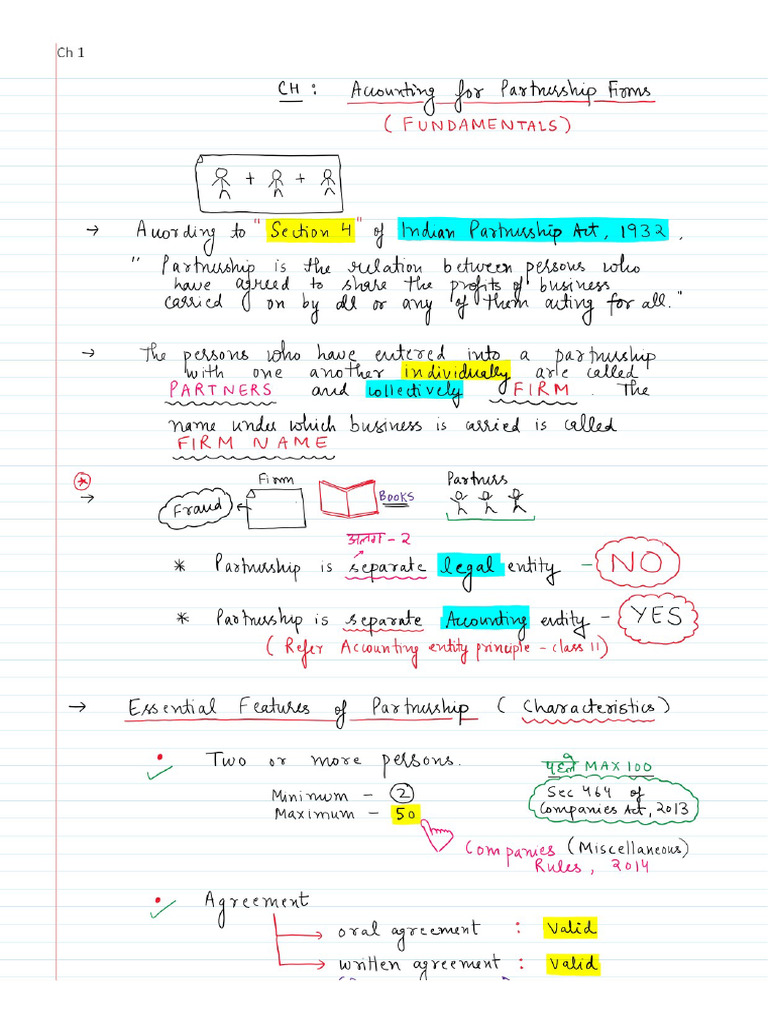 CH 1 Accounts Parag | PDF