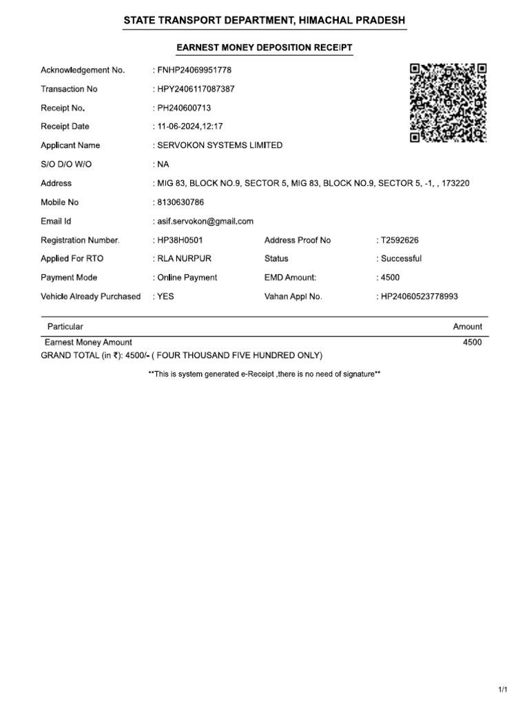 Number Plate Fees | PDF