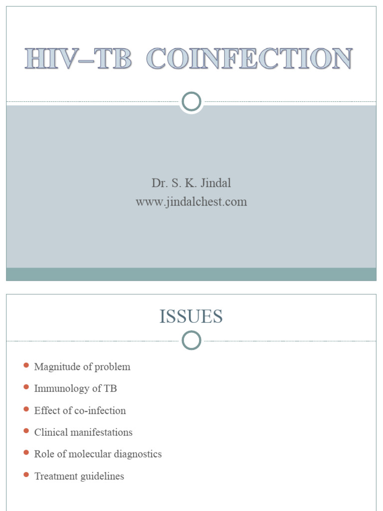TB and HIV Co-Infection: Clinical Insights | PDF | Tuberculosis ...