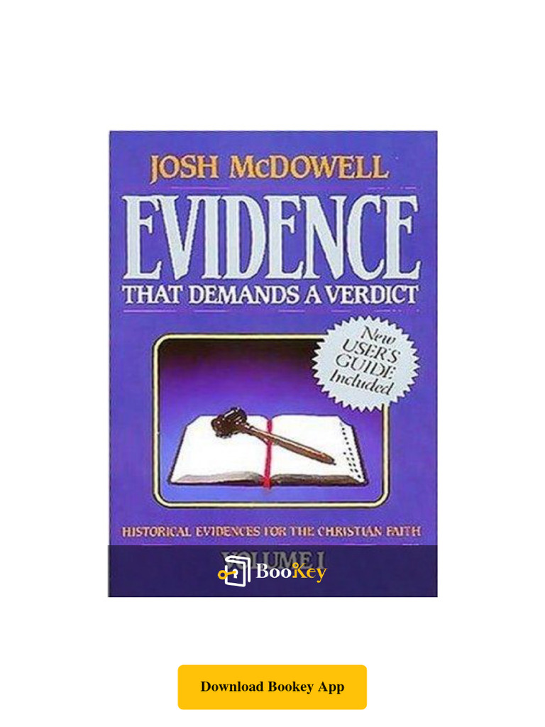 Evidence That Demands a Verdict Summary | PDF | New Testament | Bible