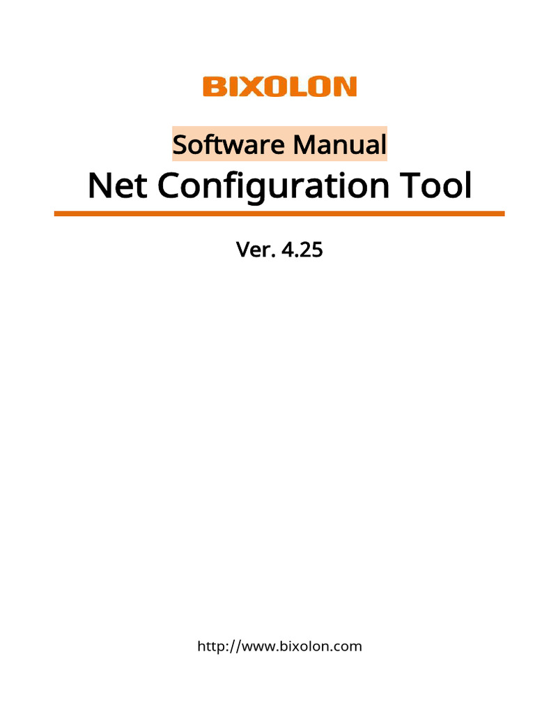 Manual Net Configuration Tool English V4.25 | PDF | Wireless Lan | Ip ...