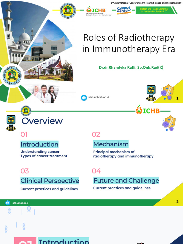 Roles of Radiotherapy in Immunotherapy Era: DR - Dr.rhandyka Rafli, SP - Onk.Rad (K) | PDF ...