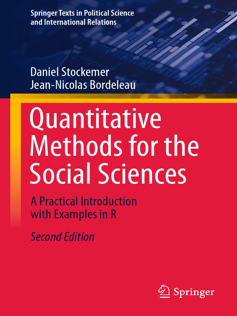 Quantitative Methods For The Social Sciences A Practical Introduction With Examples in R | PDF ...