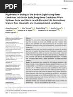 Oswestry Low Back Disability Questionnaire | PDF | Medicine | Clinical ...