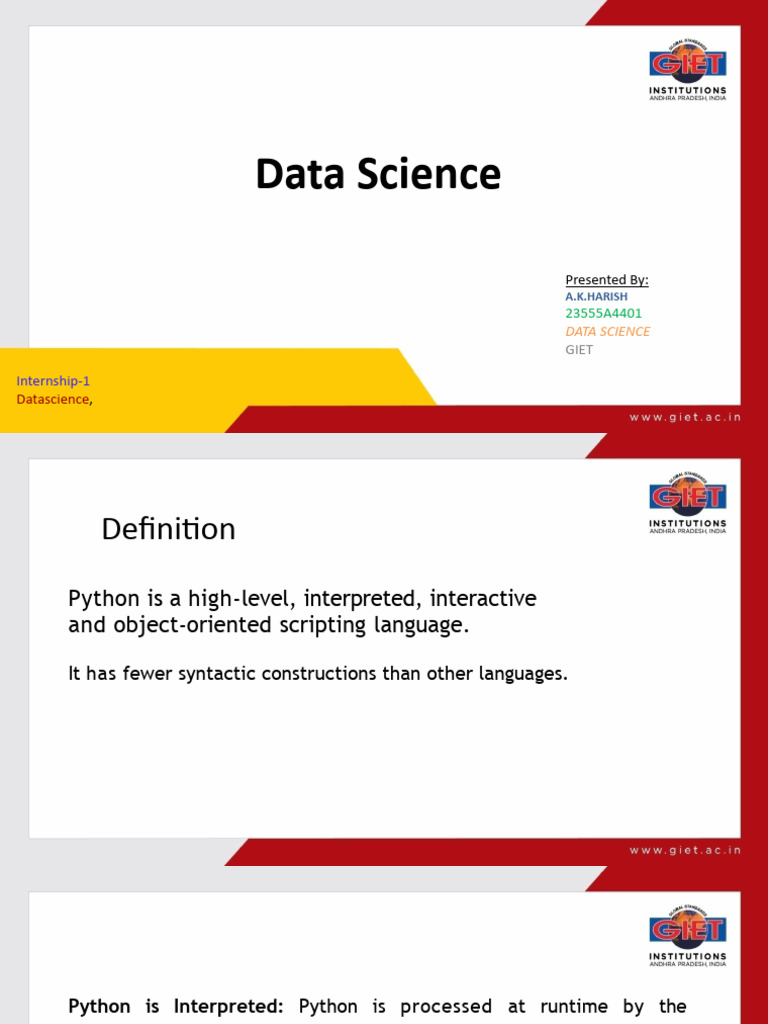 Harishinternship Pdf Python Programming Language Scripting Language 