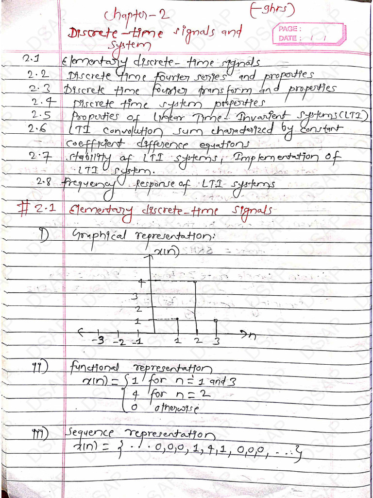 Chapter 2 (DSAP) | PDF