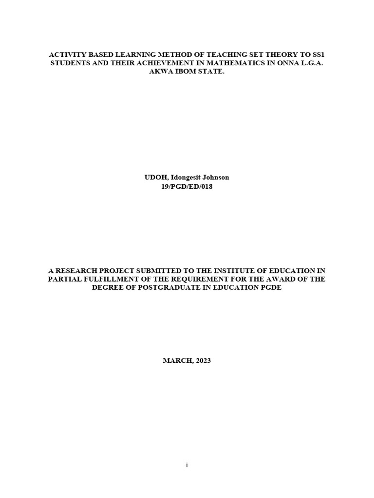 Preliminary Pages | PDF | Student's T Test | Theory