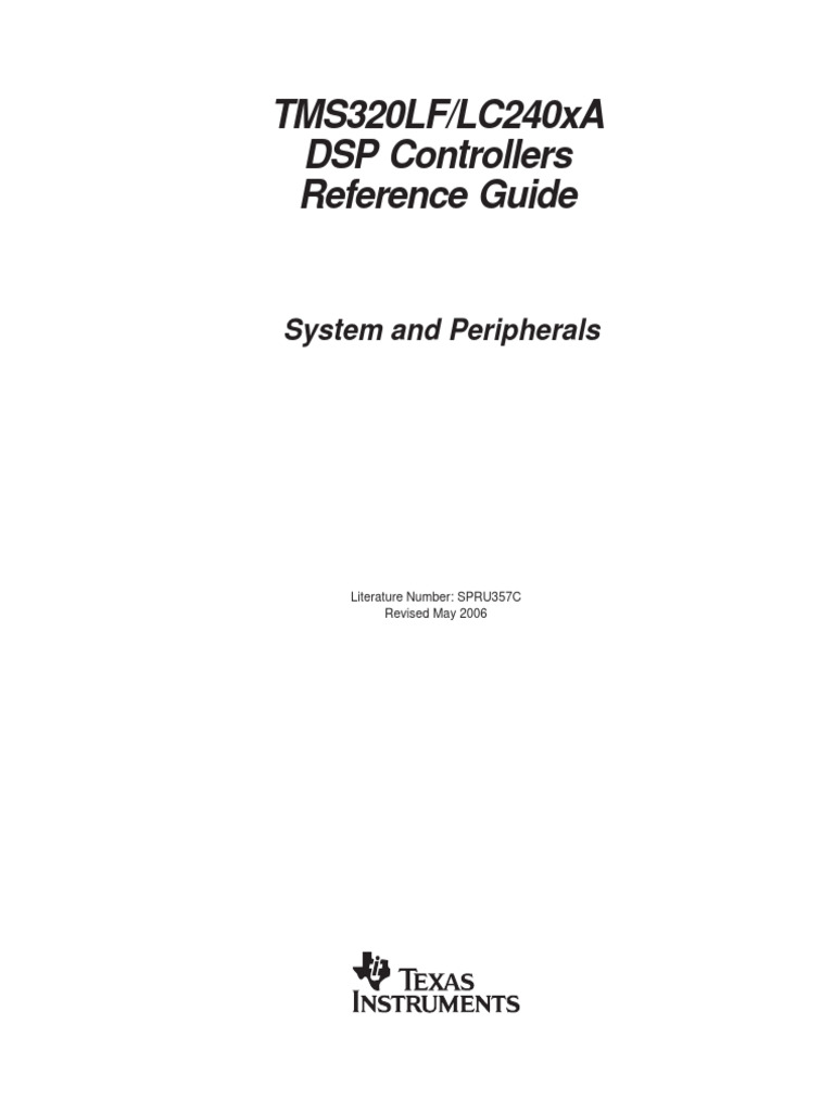 Data Guide | PDF | Assembly Language | Digital Signal Processor