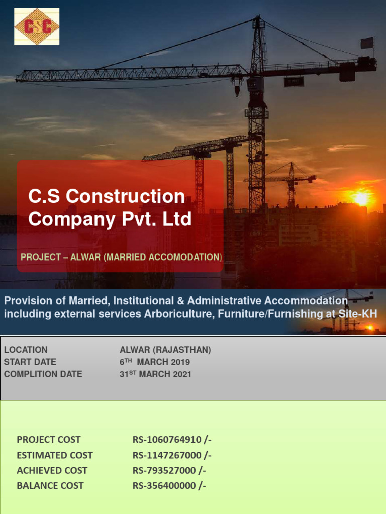 Alwar Site Presentation | PDF | Building Engineering | Civil Engineering