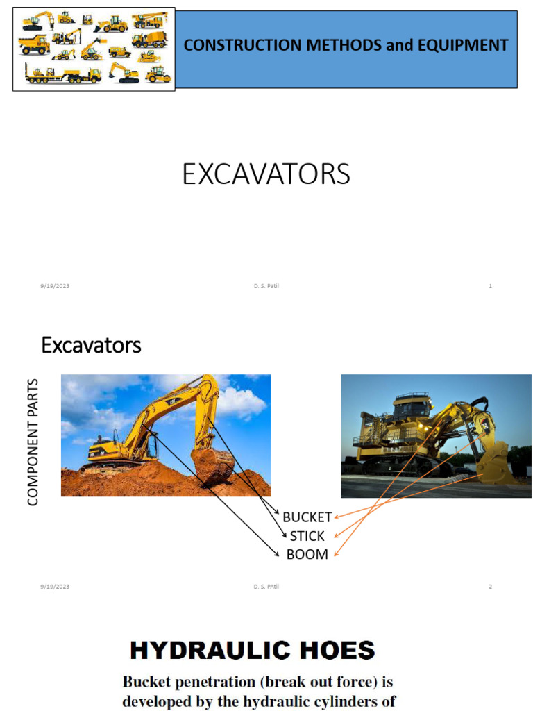 Excavator | PDF | Loader (Equipment)
