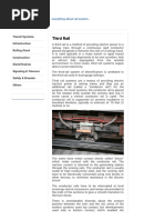 Understanding Third Rail Systems | PDF | Rail Transport | Tram