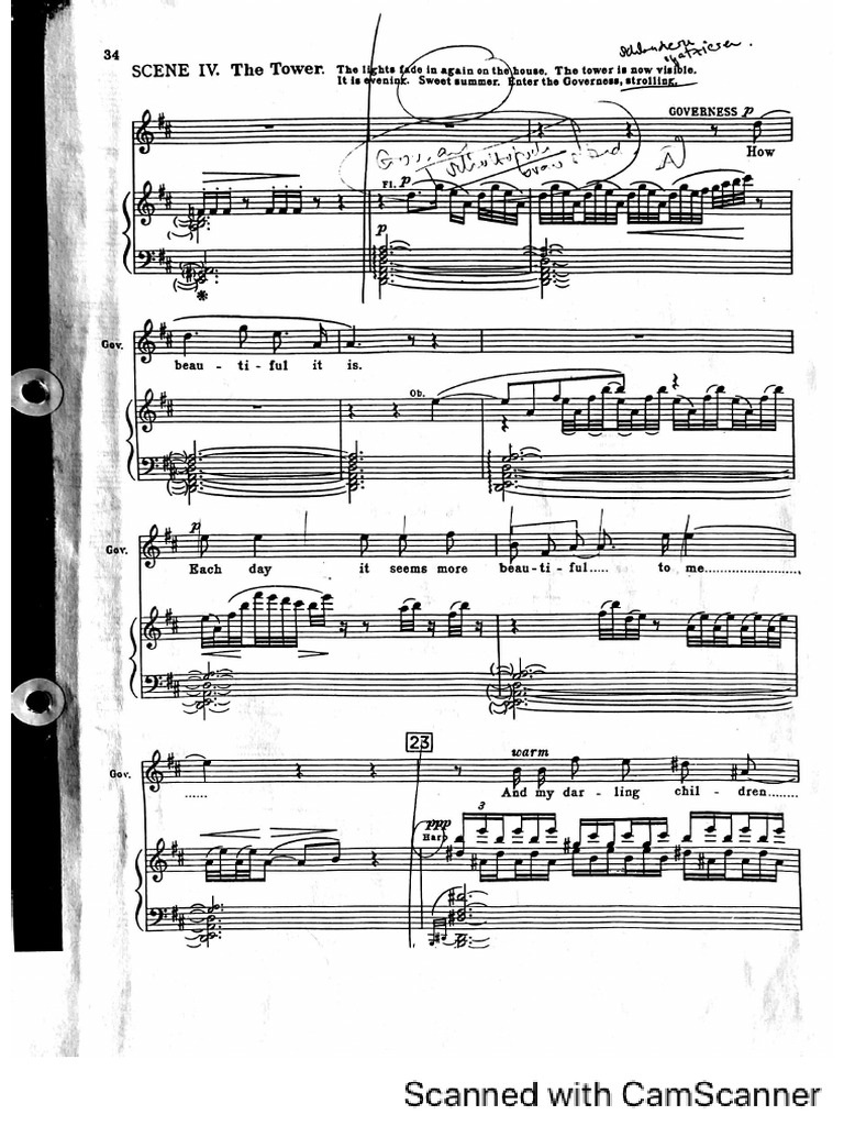 Britten Governess The Tower | PDF