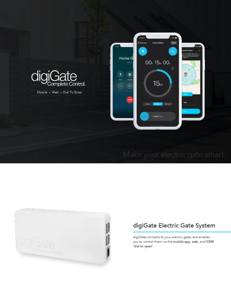 Digigate Brochure 2021 | PDF | Ios | Mobile Computers