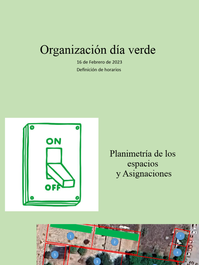 Organización Día Verde Ene-Abr 2024 RDC | PDF