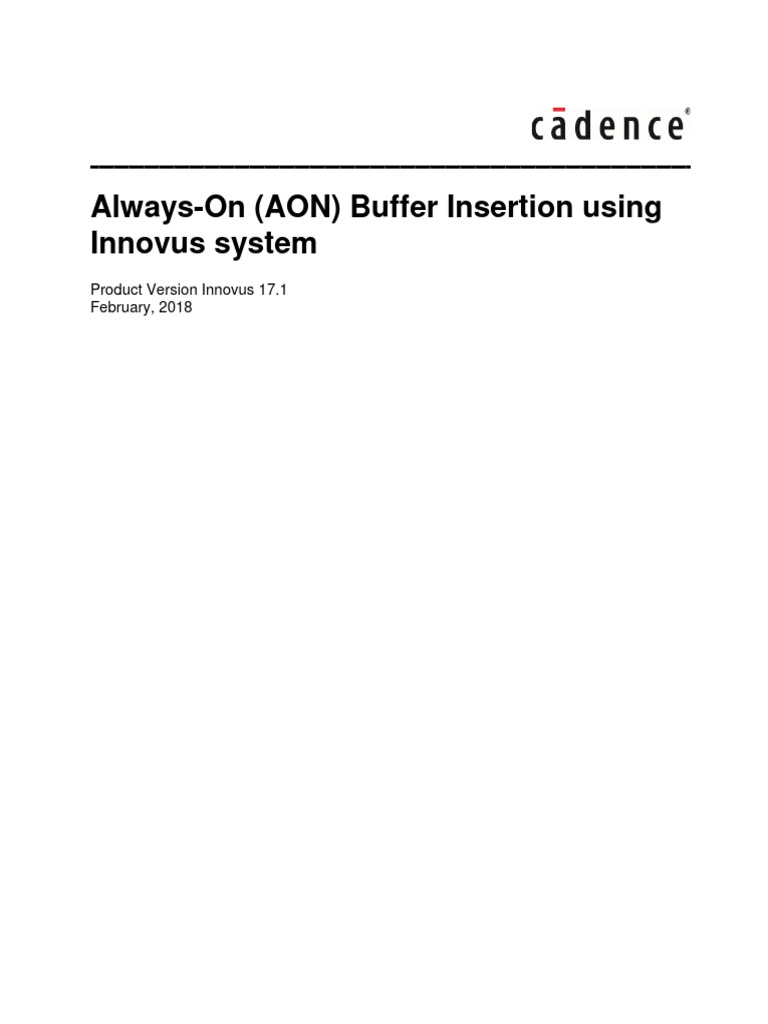 AON Buffer | PDF | Computer Engineering | Computing AON Buffer | PDF | Computer Engineering | Computing