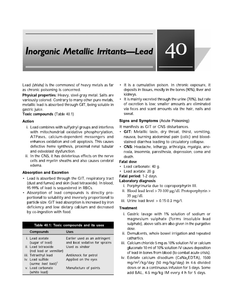 Lead | PDF