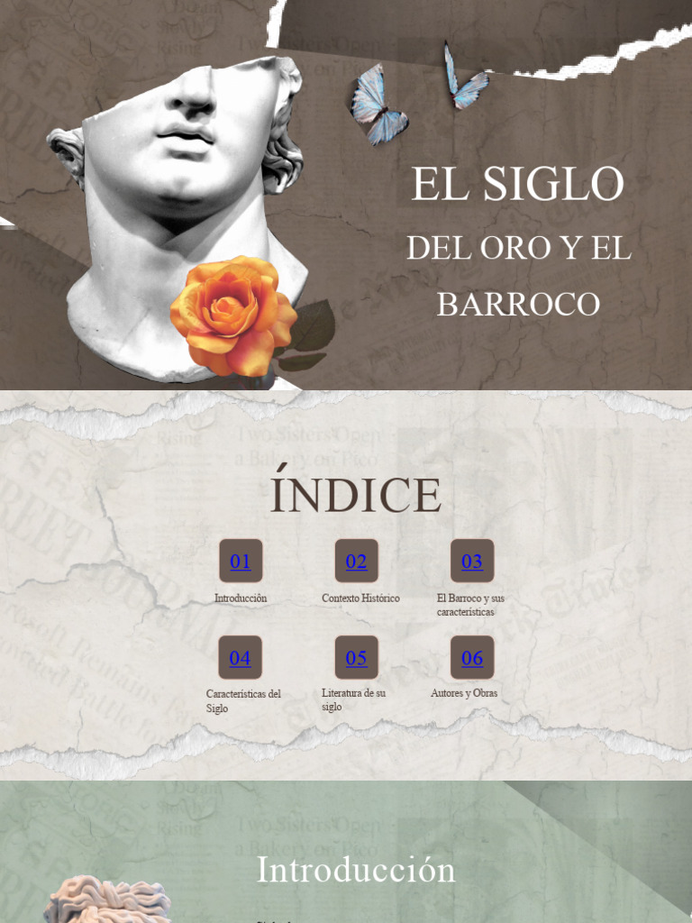 Siglo Del Oro y El Barroco | PDF | Barroco | Renacimiento