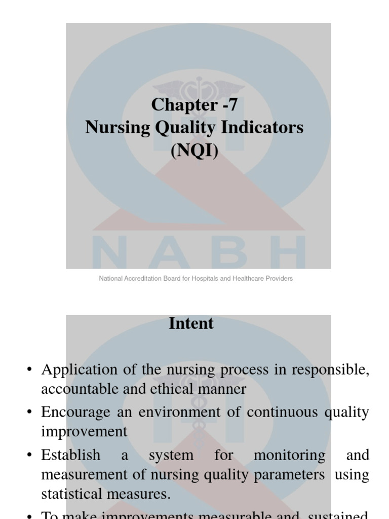 Chapter-7-Nursing Quality Indicators | Download Free PDF | Nursing ...