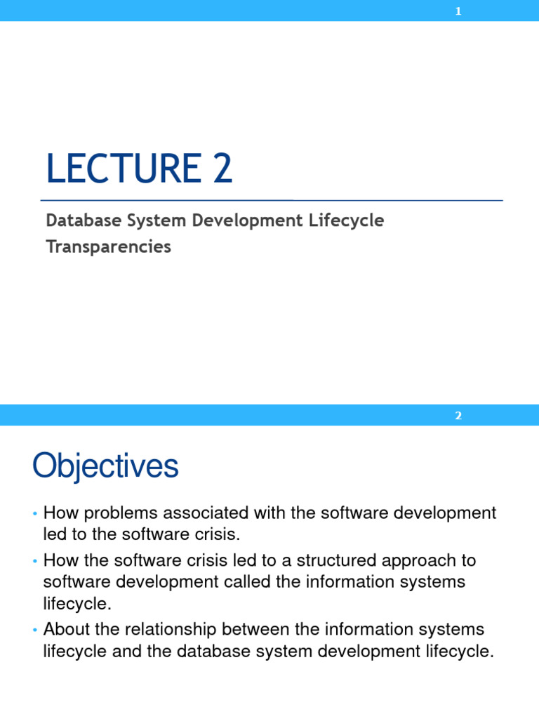 Lecture 2 - _DBMS development life cycle | Download Free PDF ... Lecture 2 - _DBMS development life cycle | Download Free PDF ...