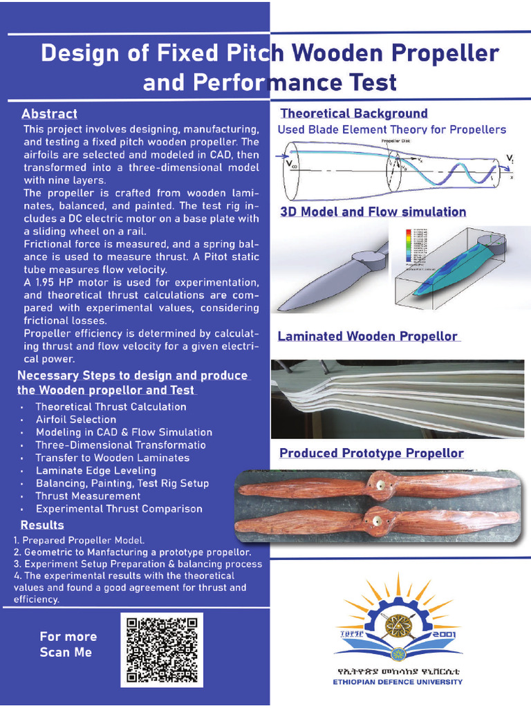 Fixed Wooden Propellor Discreption | PDF