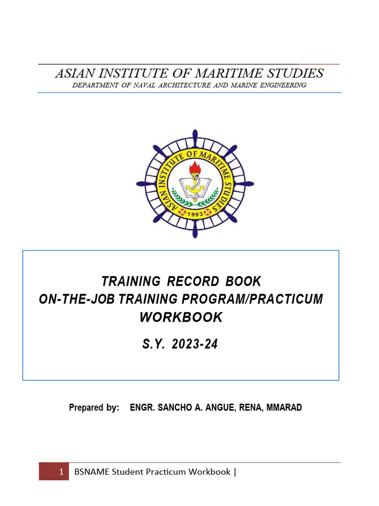 Naval Engineering Practicum Workbook | PDF | Creativity | Engineering