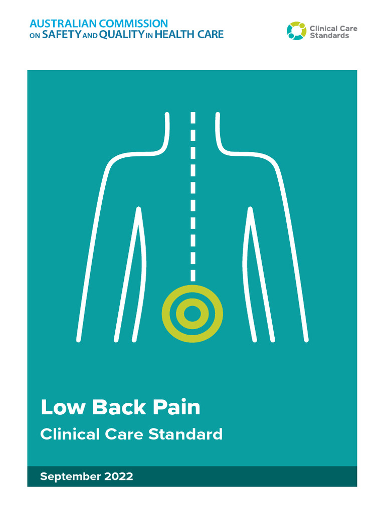 Low Back Pain Clinical Care Standard | PDF | Low Back Pain | Back Pain